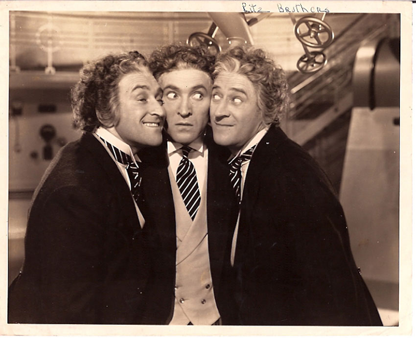 "THE RITZ BROTHERS" MOVIE POSTER - "THE RITZ BROTHERS" MOVIE POSTER