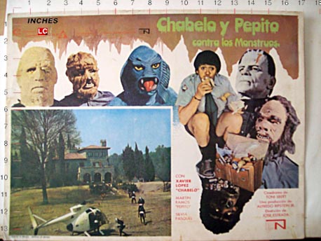 "CHABELO Y PEPITO CONTRA LOS MONSTRUOS" MOVIE POSTER - "CHABELO Y ...