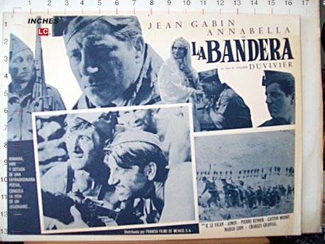 "BANDERA, LA" MOVIE POSTER - "LA BANDERA" MOVIE POSTER