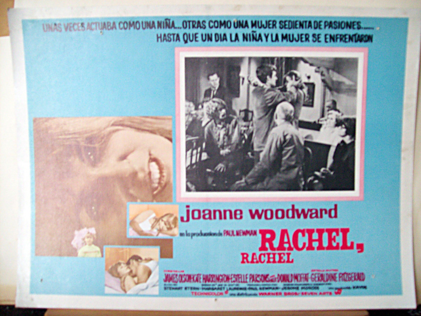 "RACHEL, RACHEL" MOVIE POSTER - "RACHEL, RACHEL" MOVIE POSTER