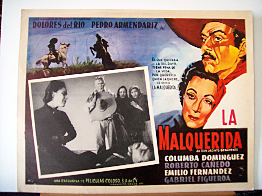 "LA MALQUERIDA" MOVIE POSTER - "MAL AIMEE, LA" MOVIE POSTER