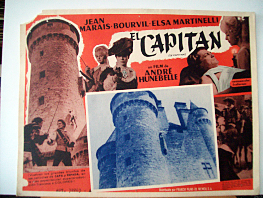 "CAPITAN FRACASSA" MOVIE POSTER - "LE CAPITAINE FRACASSE" MOVIE POSTER