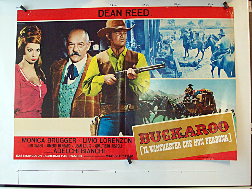 "BUCKAROO IL WINCHESTER CHE NON PERDONA THE WINCHESTER DOES NOT FORGIVE" MOVIE POSTER ...