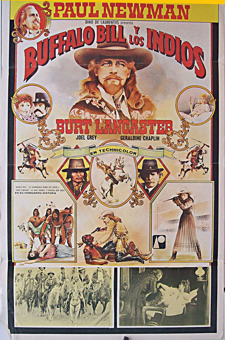 "BUFFALO BILL E GLI INDIANI SITTING BULL'S HISTORY LESSON" MOVIE POSTER - "BUFFALO BILL AND THE ...