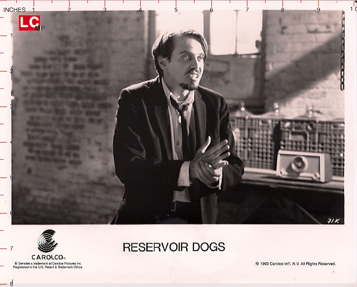 "RESERVOIR DOGS" MOVIE POSTER - "RESERVOIR DOGS" MOVIE POSTER