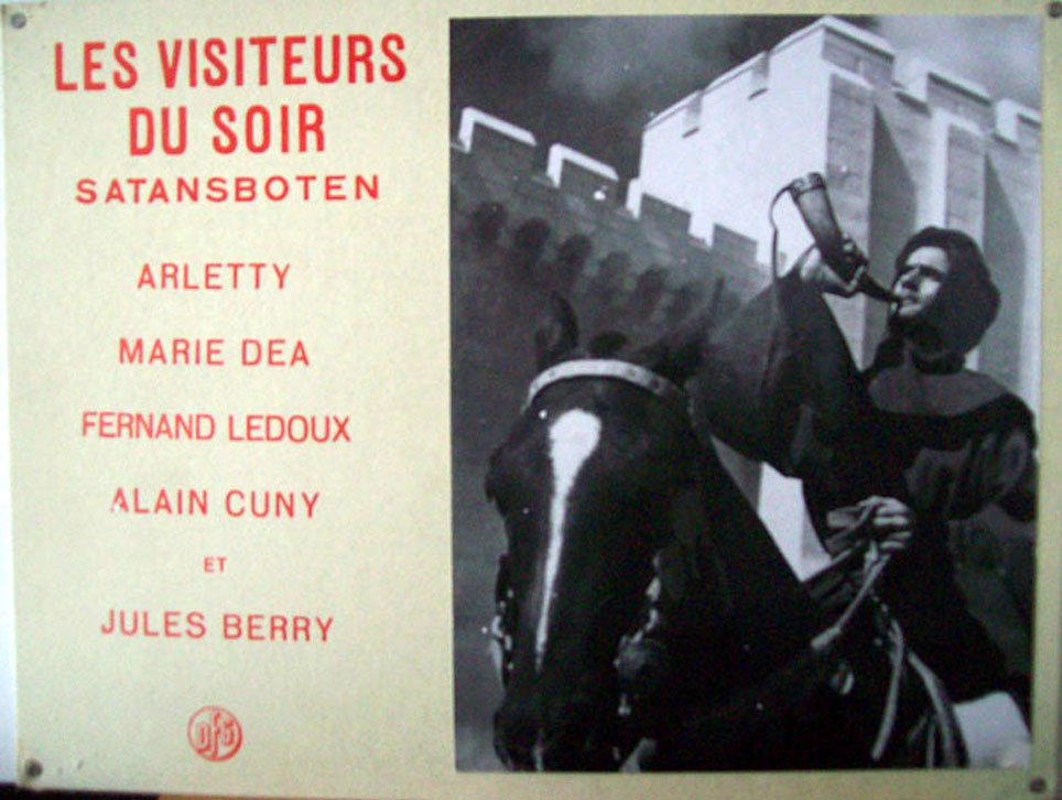 "LES VISITEURS DU SOIR" MOVIE POSTER - "VISITEURS DU SOIR, LES" MOVIE ...