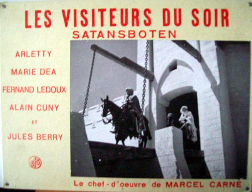 "LES VISITEURS DU SOIR" MOVIE POSTER - "VISITEURS DU SOIR, LES" MOVIE ...