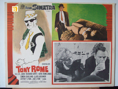 "TONY ROME" MOVIE POSTER - "TONY ROME" MOVIE POSTER