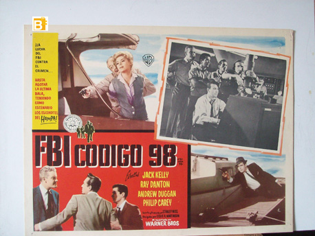 "FBI CODIGO 98" MOVIE POSTER - "FBI CODE 98" MOVIE POSTER