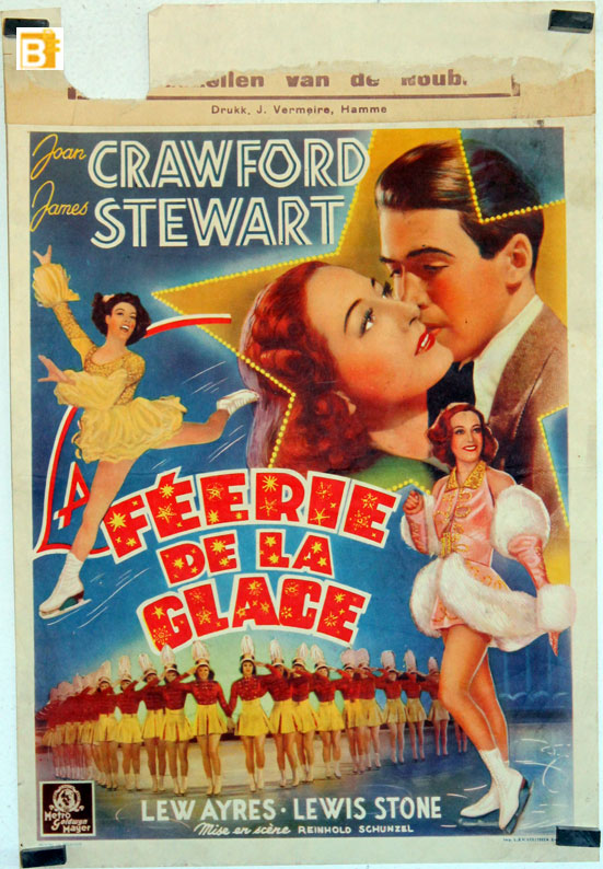 "FEERIE DE LA GLACE" MOVIE POSTER - "THE ICE FOLLIES OF 1939" MOVIE POSTER