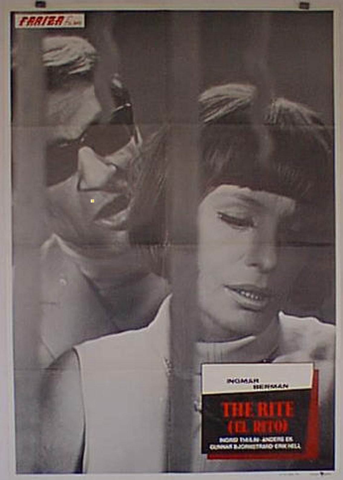 "RITE, THE (EL RITO)" MOVIE POSTER - "RITTERNA" MOVIE POSTER