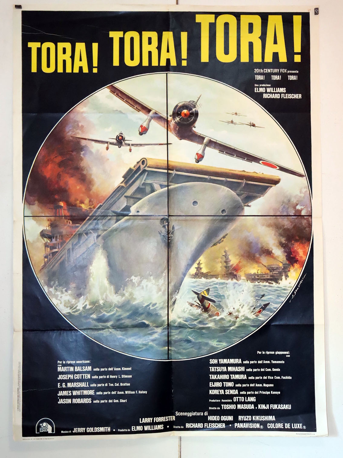 "TORA TORA TORA" MOVIE POSTER - "TORA! TORA! TORA!" MOVIE POSTER