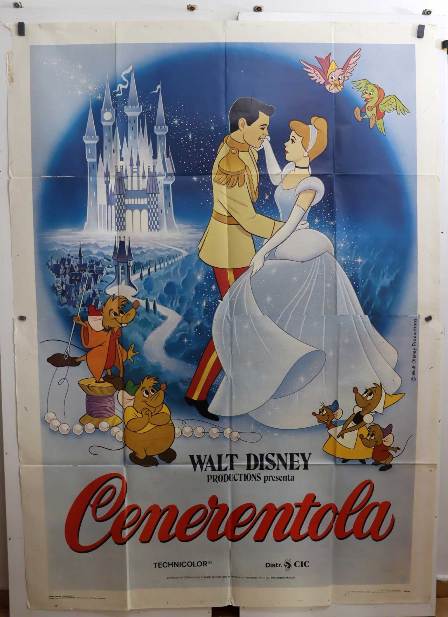 Manifesto Cenerentola 1950