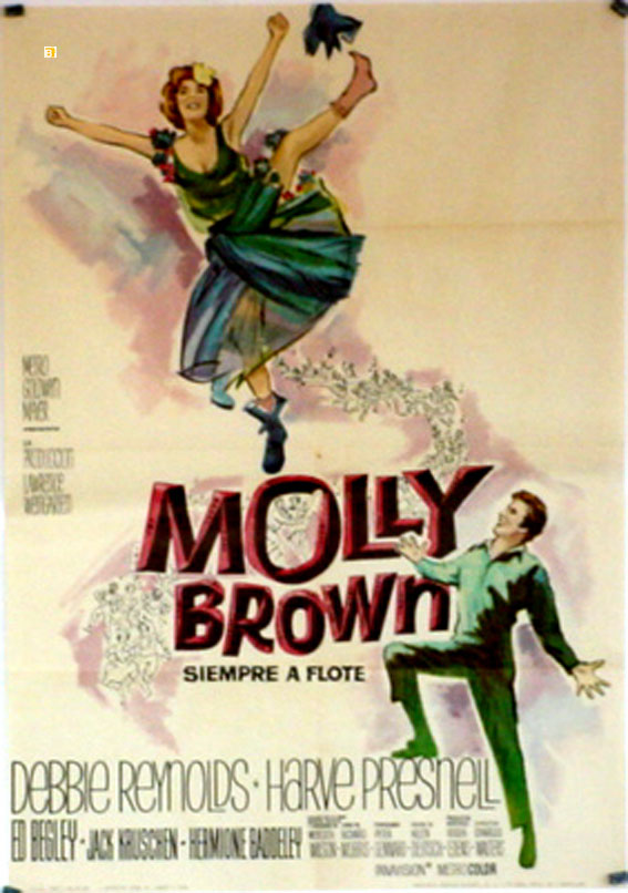 Molly Brown Siempre A Flote Movie Poster The Unsinkable Molly