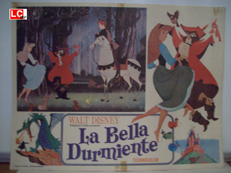 "BELLA DURMIENTE, LA" MOVIE POSTER - "SLEEPING BEAUTY" MOVIE POSTER