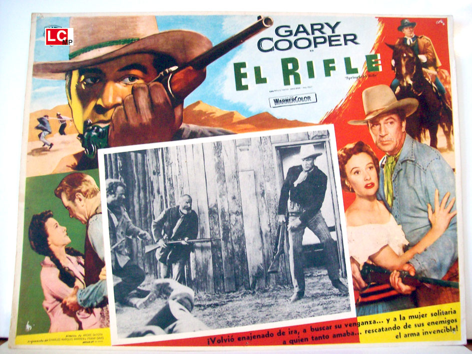 "SPRINGFIELD RIFLE" MOVIE POSTER - "SPRINGFIELD RIFLE" MOVIE POSTER