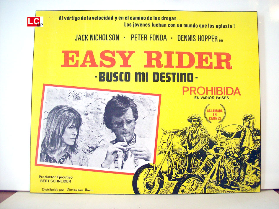 "EASY RIDER" MOVIE POSTER - "EASY RIDER" MOVIE POSTER