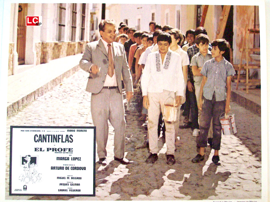 "CANTIFLAS EL PROFE" MOVIE POSTER - "EL PROFE" MOVIE POSTER