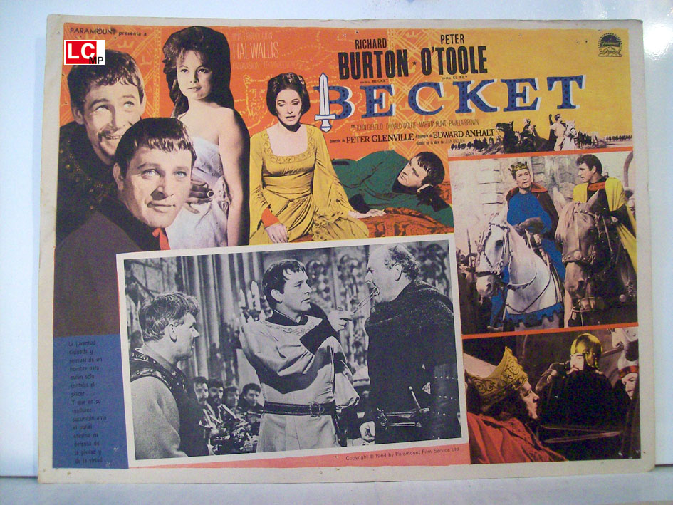 "BECKET" MOVIE POSTER - "BECKET" MOVIE POSTER