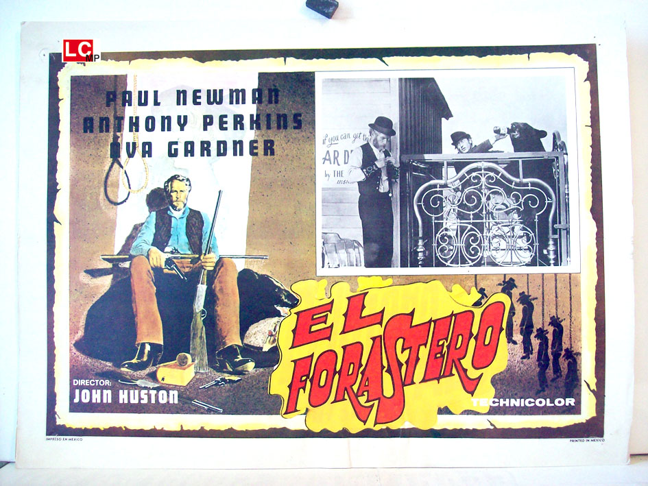 "EL FORASTERO" MOVIE POSTER - "THE LIFE AND TIMES OF JUDGE ROY BEAN ...