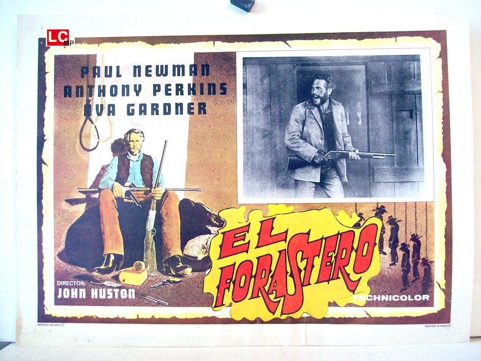 "EL FORASTERO" MOVIE POSTER - "THE LIFE AND TIMES OF JUDGE ROY BEAN ...