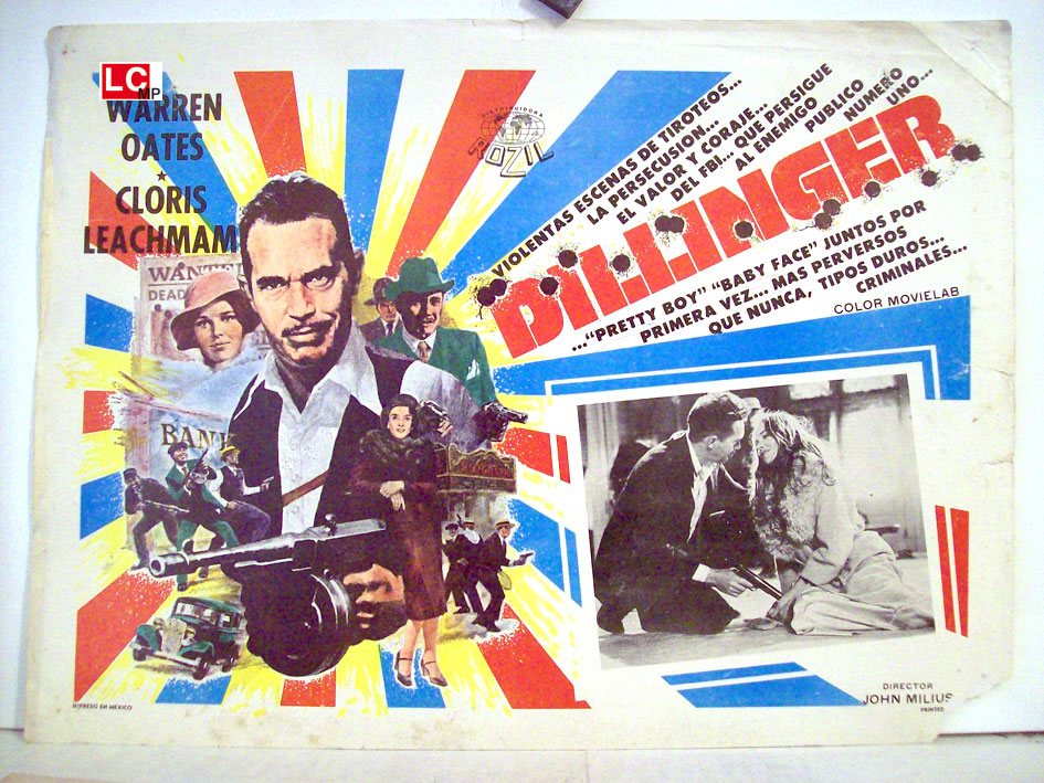 "DILLINGER" MOVIE POSTER - "DILLINGER" MOVIE POSTER