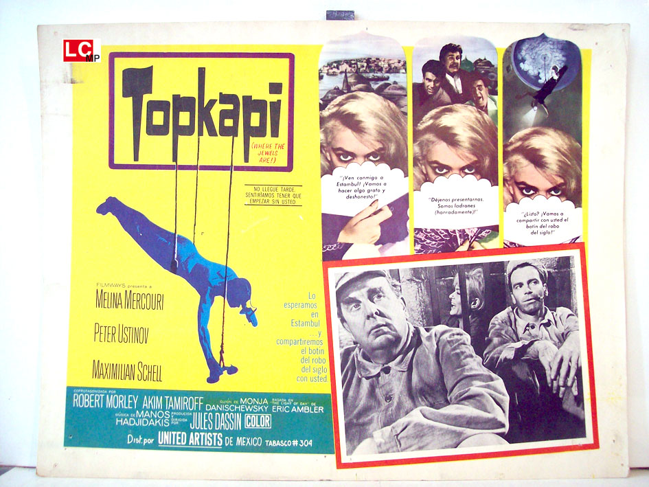 "TOPKAPI" MOVIE POSTER - "TOPKAPI" MOVIE POSTER