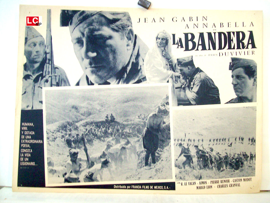 "BANDERA, LA" MOVIE POSTER - "LA BANDERA" MOVIE POSTER