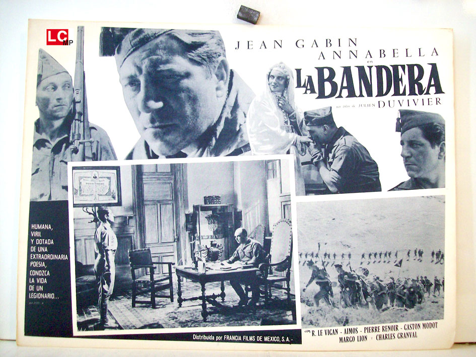 "BANDERA, LA" MOVIE POSTER - "LA BANDERA" MOVIE POSTER