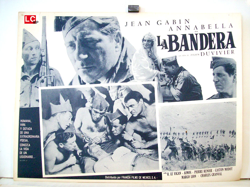 "BANDERA, LA" MOVIE POSTER - "LA BANDERA" MOVIE POSTER