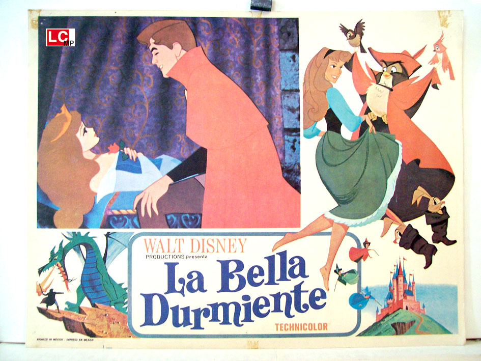 "BELLA DURMIENTE, LA" MOVIE POSTER - "SLEEPING BEAUTY" MOVIE POSTER