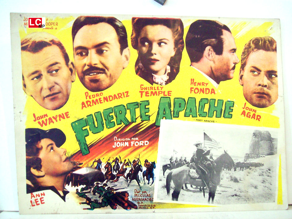 "FORT APACHE" MOVIE POSTER - "FORT APACHE" MOVIE POSTER