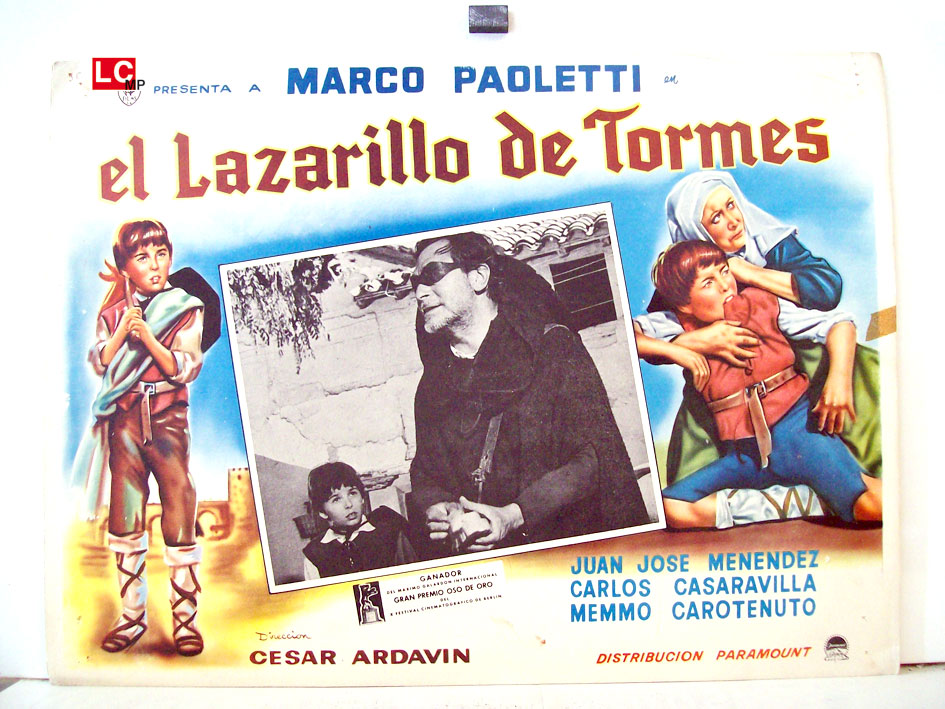 "EL LAZARILLO DE TORMES" MOVIE POSTER - "EL LAZARILLO DE TORMES" MOVIE ...