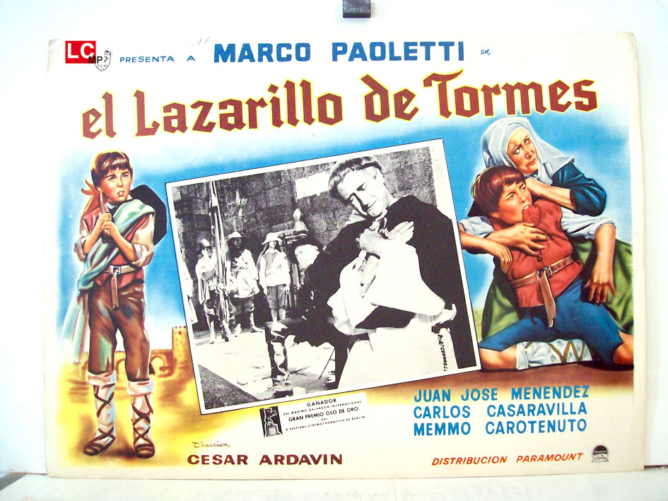 "EL LAZARILLO DE TORMES" MOVIE POSTER - "EL LAZARILLO DE TORMES" MOVIE ...