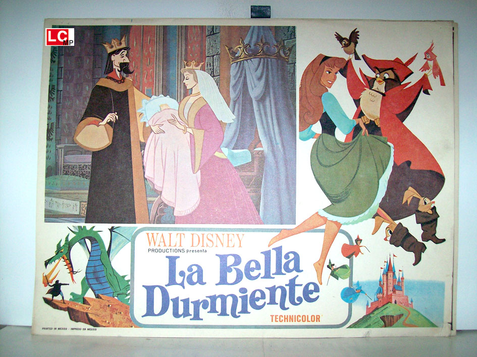 "LA BELLA DURMIENTE" MOVIE POSTER - "SLEEPING BEAUTY" MOVIE POSTER