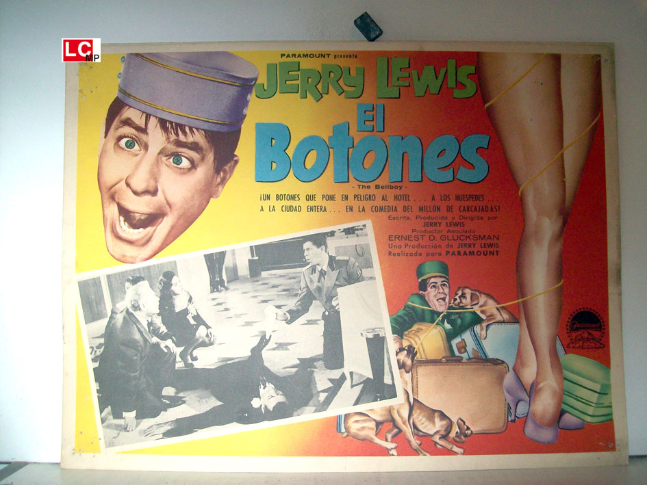 "BOTONES, EL" MOVIE POSTER - "THE BELLBOY" MOVIE POSTER