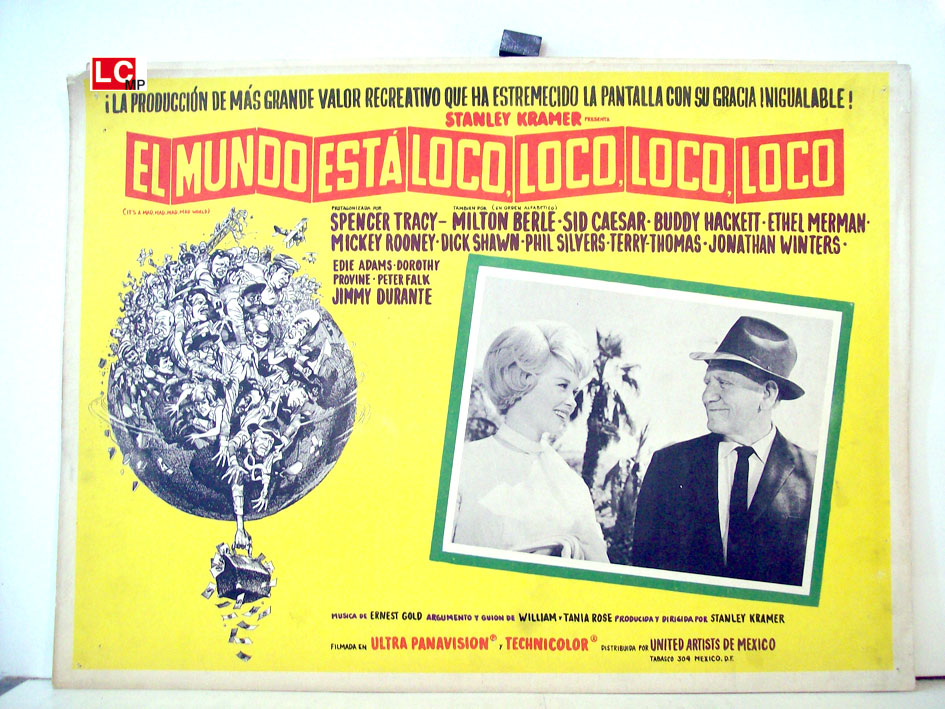 "MUNDO ESTA LOCO, LOCO, LOCO, EL" MOVIE POSTER - "IT'S A MAD, MAD, MAD ...