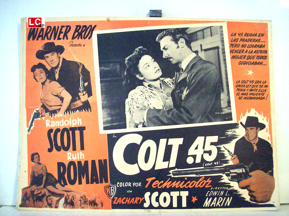 "COLT 45" MOVIE POSTER - "COLT 45" MOVIE POSTER