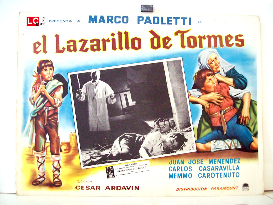 "EL LAZARILLO DE TORMES" MOVIE POSTER - "EL LAZARILLO DE TORMES" MOVIE ...