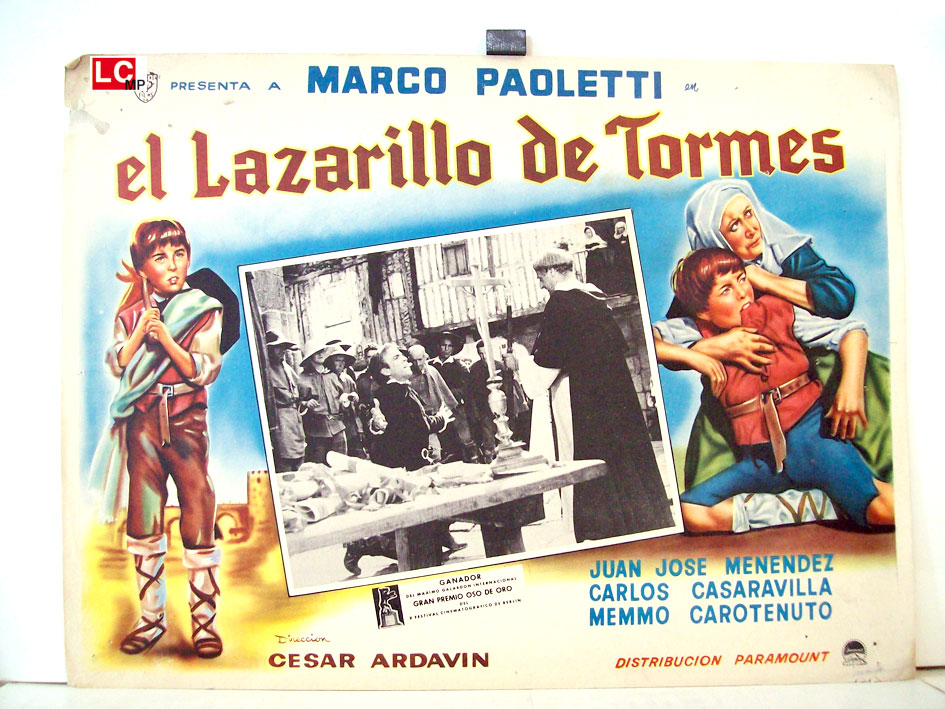 "EL LAZARILLO DE TORMES" MOVIE POSTER - "EL LAZARILLO DE TORMES" MOVIE ...