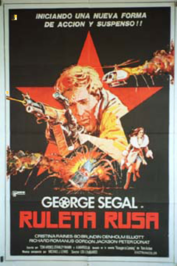 "RULETA RUSA, LA" MOVIE POSTER - "RUSSIAN ROULETTE" MOVIE POSTER