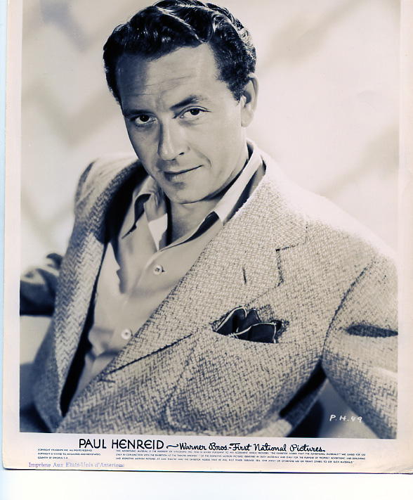 "PAUL HENREID" MOVIE POSTER - "PAUL HENREID" MOVIE POSTER