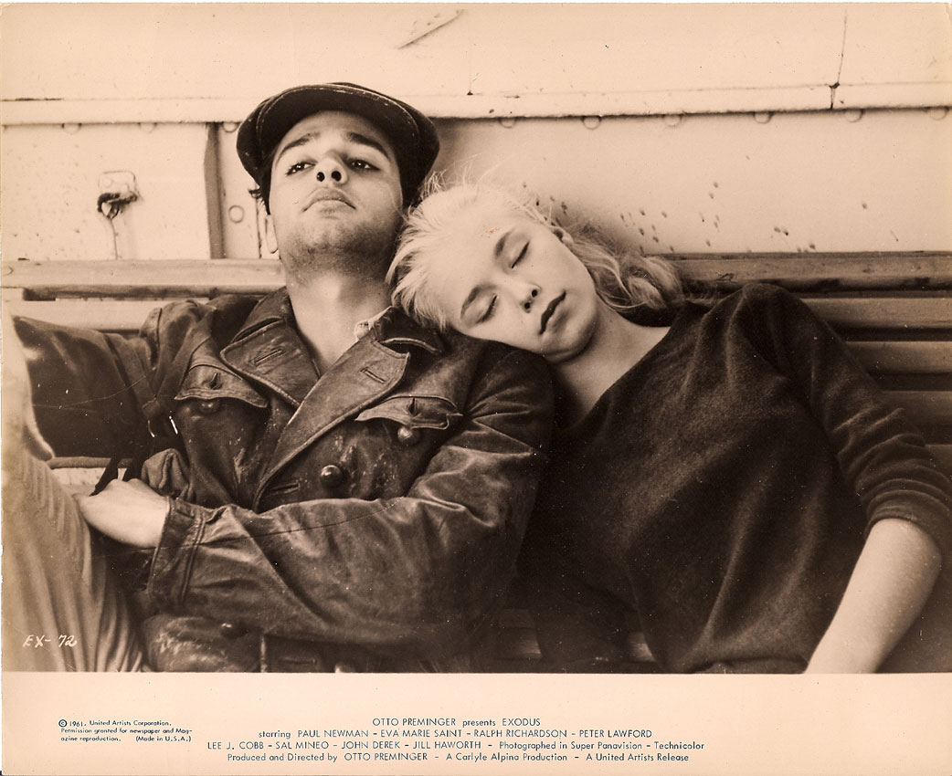 "EXODO" MOVIE POSTER - "EXODUS" MOVIE POSTER