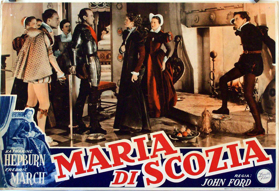 "MARIA STUART" MOVIE POSTER - "MARY OF SCOTLAND" MOVIE POSTER