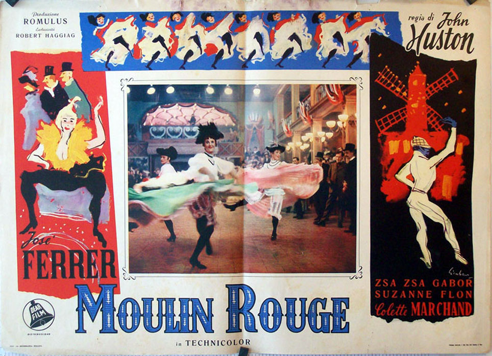 "MOULIN ROUGE" MOVIE POSTER - "MOULIN ROUGE" MOVIE POSTER