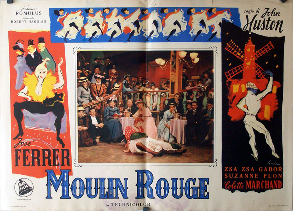 "MOULIN ROUGE" MOVIE POSTER - "MOULIN ROUGE" MOVIE POSTER