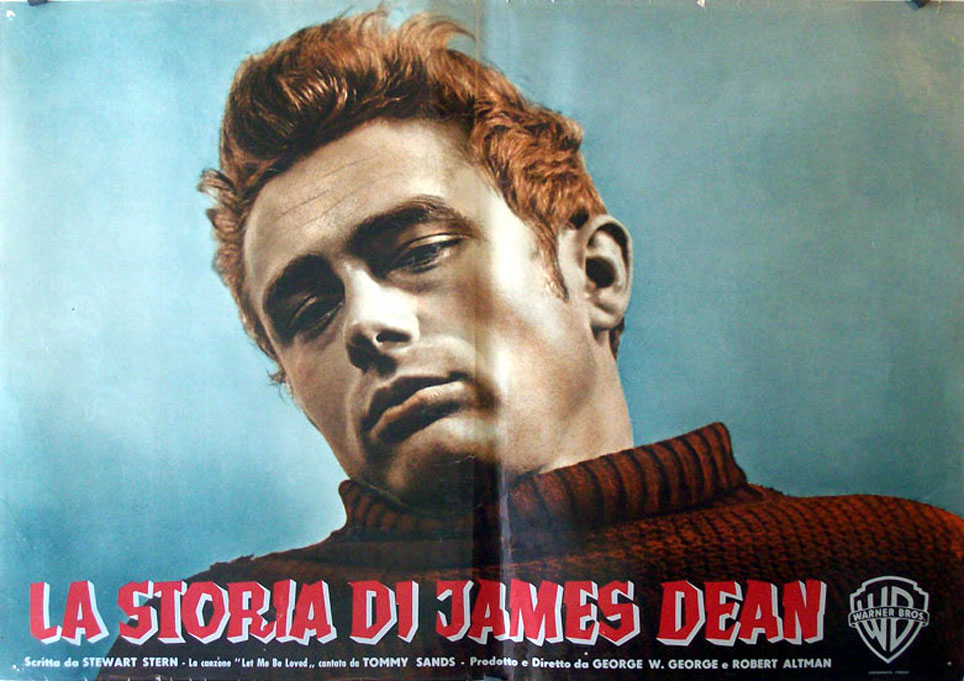 "STORIA DI JAMES DEAN, LA " MOVIE POSTER - "THE JAMES DEAN STORY" MOVIE ...