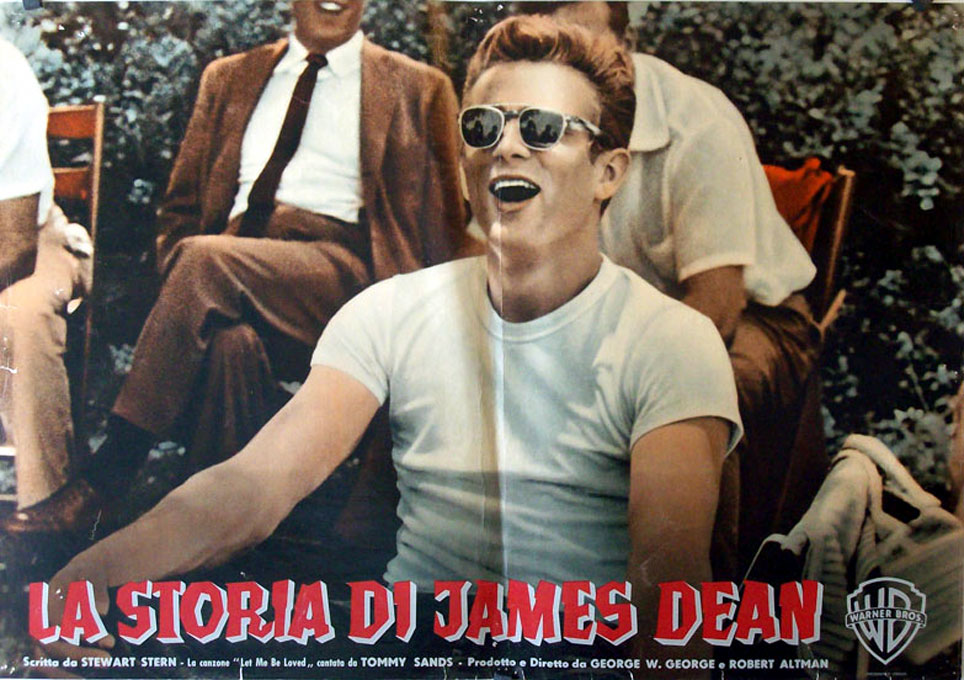 "LA STORIA DI JAMES DEAN" MOVIE POSTER - "THE JAMES DEAN STORY" MOVIE ...