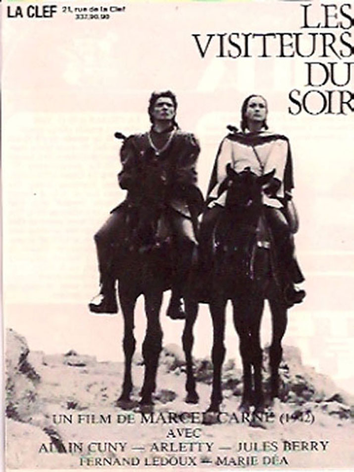 "LES VISITEURS DU SOIR" MOVIE POSTER - "VISITEURS DU SOIR, LES" MOVIE ...