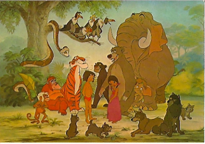 "LIBRO DE LA SELVA, EL" MOVIE POSTER - "THE JUNGLE BOOK" MOVIE POSTER